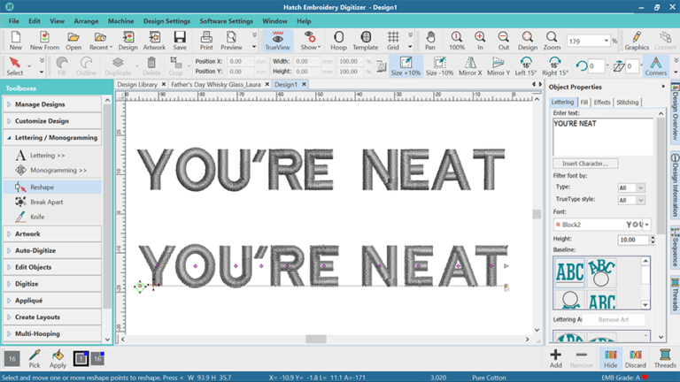 hatch_embroidery_lettering_kerning | Hatch Blog